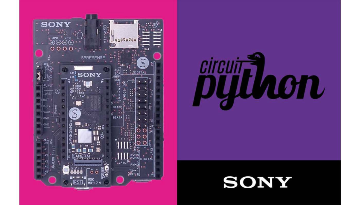 New Spresense webinar April 8: How to Program a Microcontroller Using CircuitPython | Developer ...