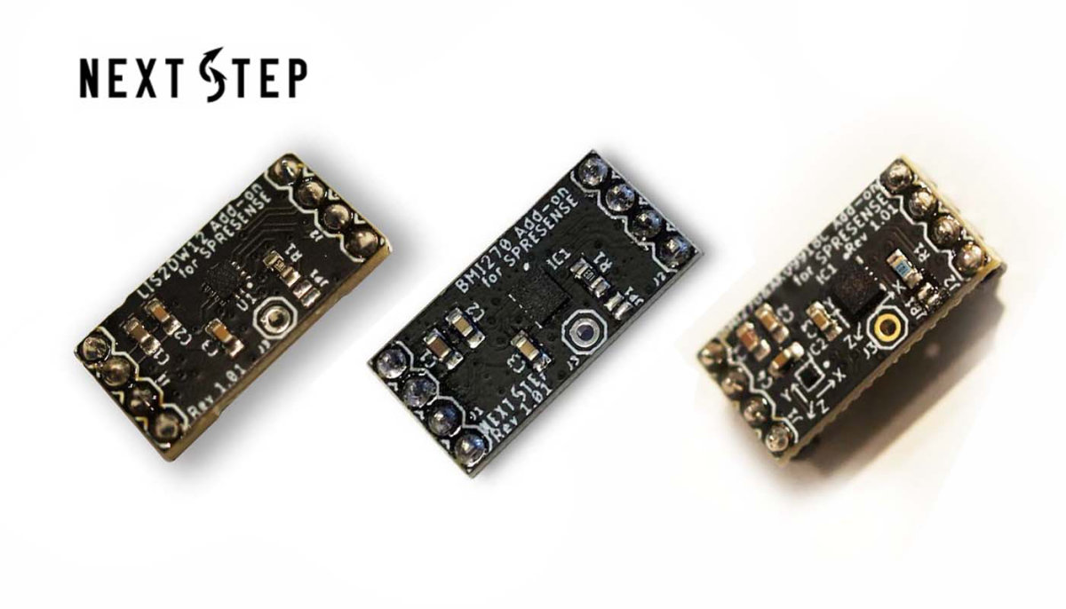 新しいセンサーAdd-onボードが3種類発売！ | ソニーの開発者ポータル